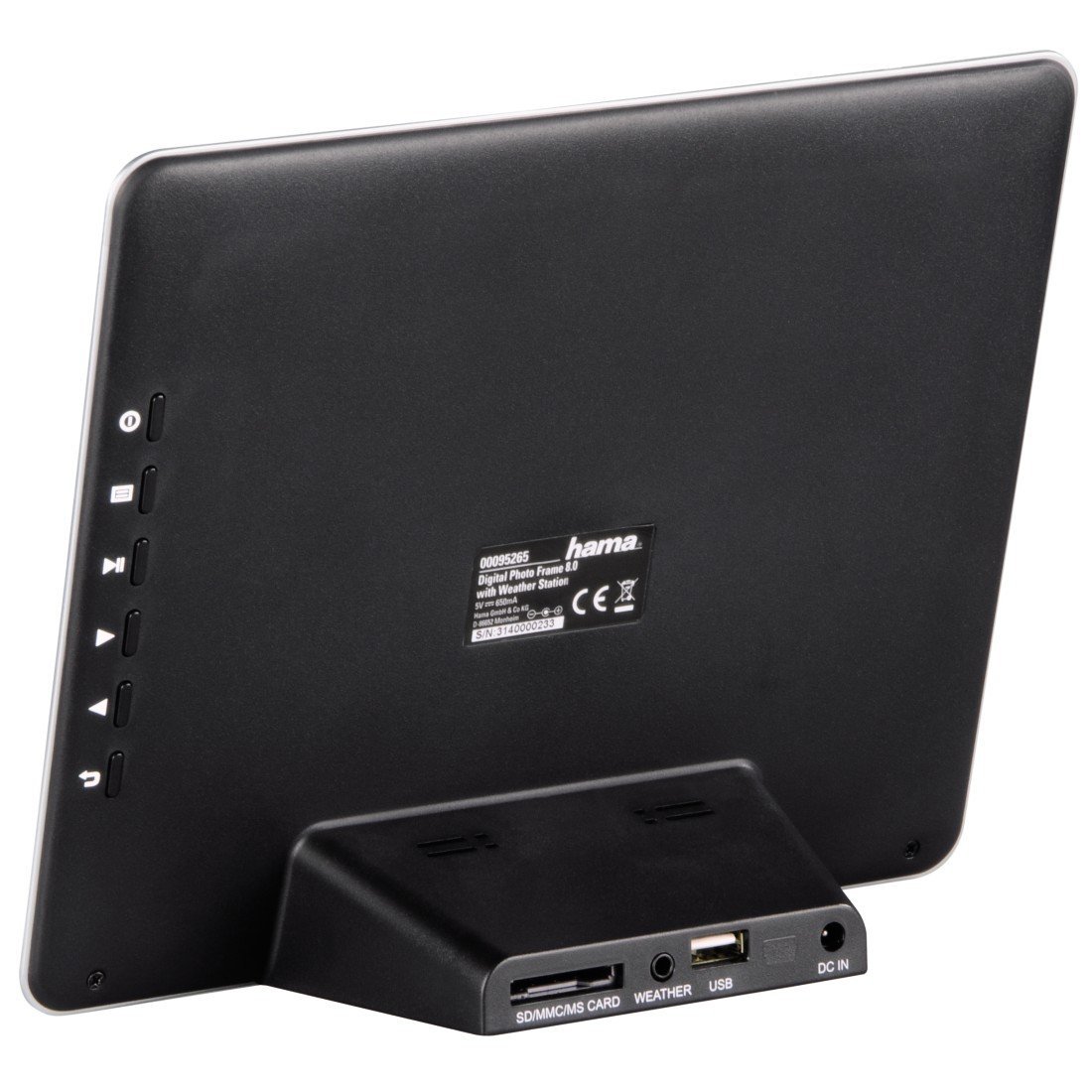 Hama Digitaler Bilderrahmen mit Wetterstation Testbericht